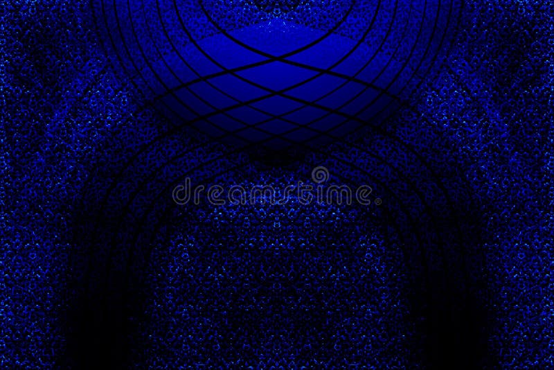 Blue Black Abstract Vector Wavy Shaded Textured Background. Grunge ...