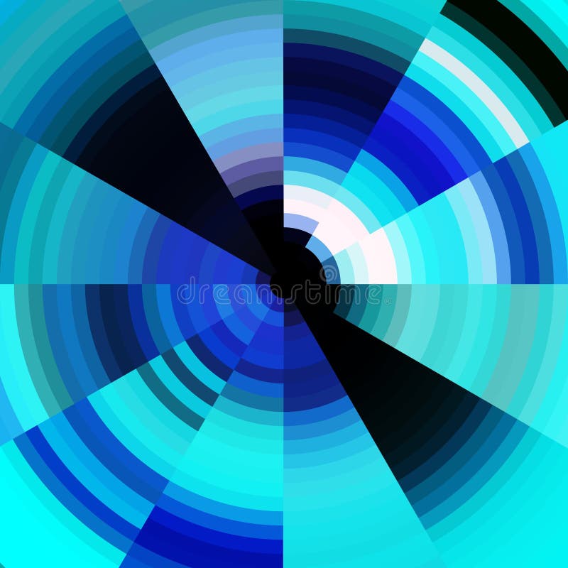 Circular Abstract Background and Design Stock Illustration ...