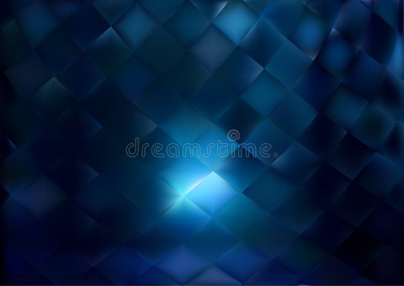 Blue Black Digital Background Vector Illustration Design Stock Vector ...