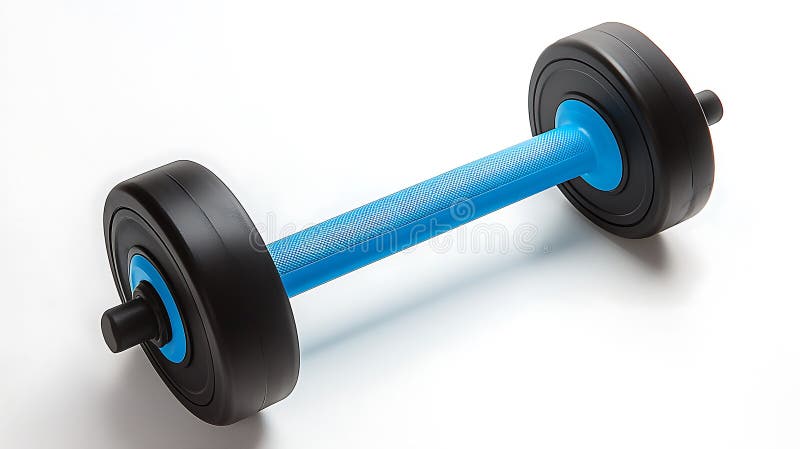 A Blue and Black Exercise Ball with a Blue Inner Tube Stock Image ...