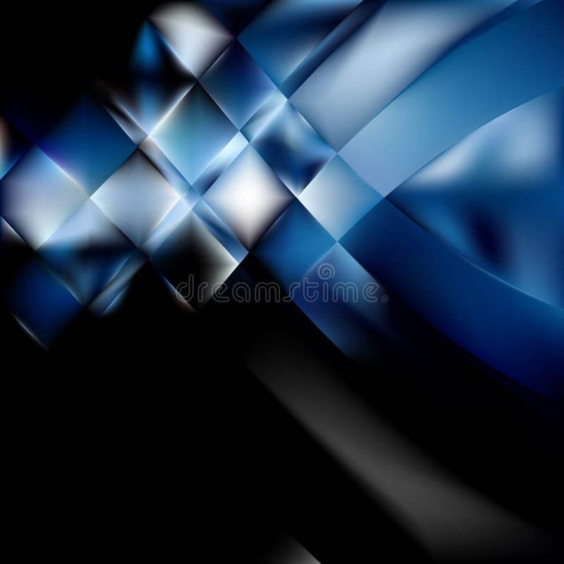 Blue Black and White Background Stock Vector - Illustration of blue ...