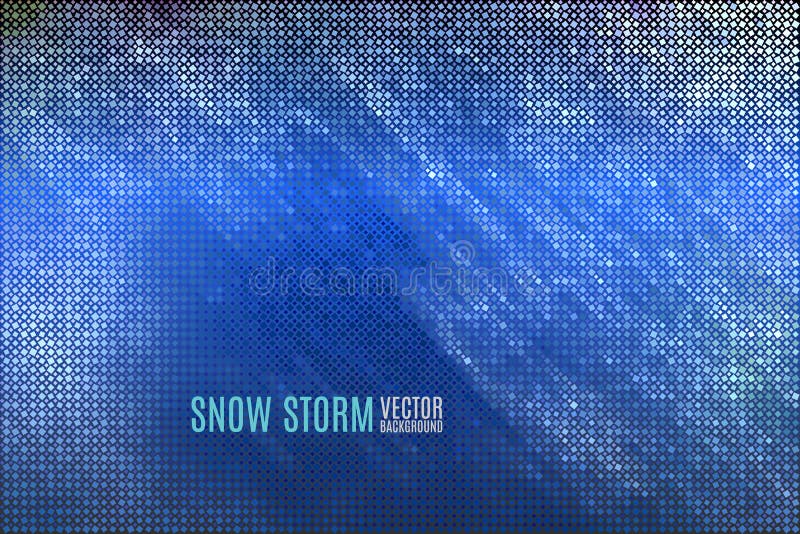 Blue blizzard abstraction stock vector. Illustration of template - 65048220
