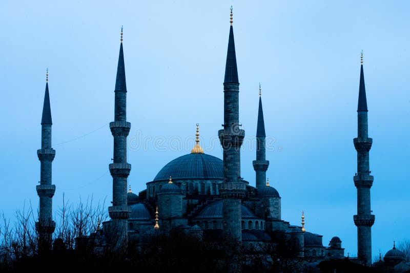 Blue Blue Mosque stock image. Image of mosque, religion - 15946579