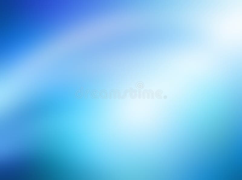 Blue Blur Abstract Background Stock Illustration - Illustration of ...