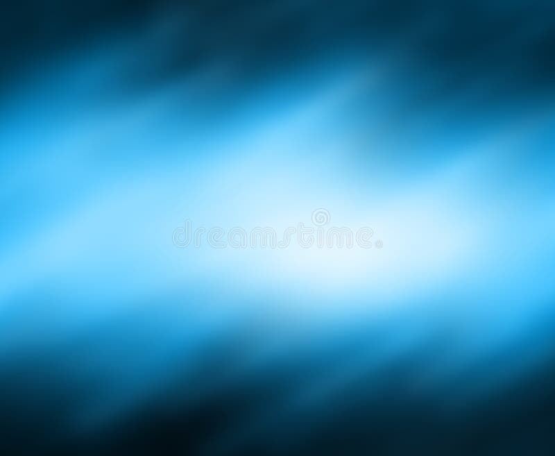 Blue Blur Abstract Background Stock Illustration - Illustration of ...