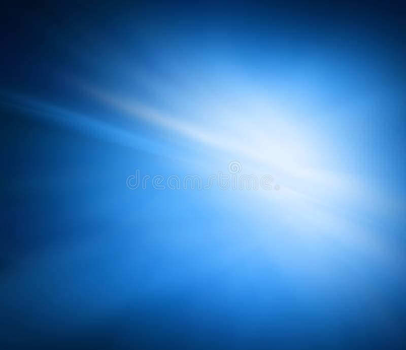 Blue Blur Abstract Background Stock Illustration - Illustration of ...