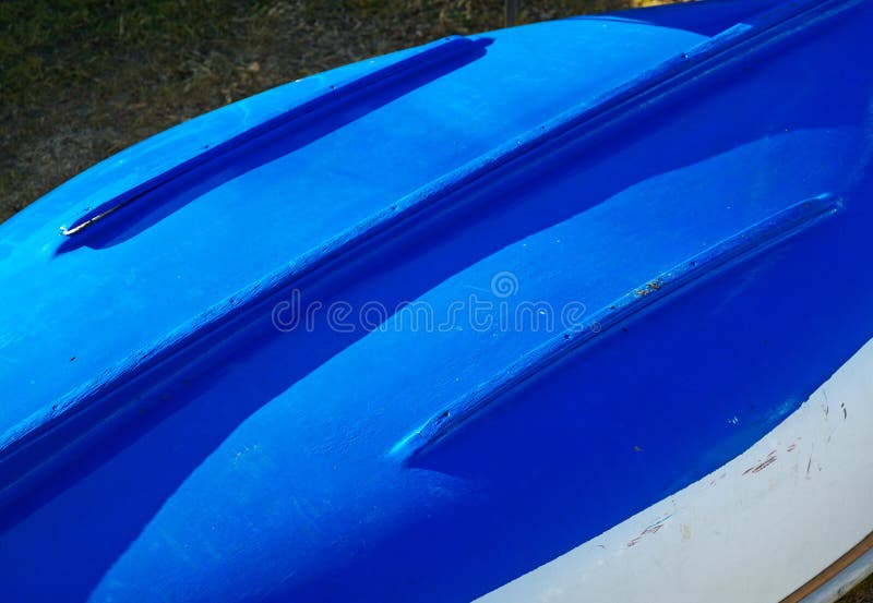 Blue Boat Hull abstract stock photo. Image of maritime - 2894722