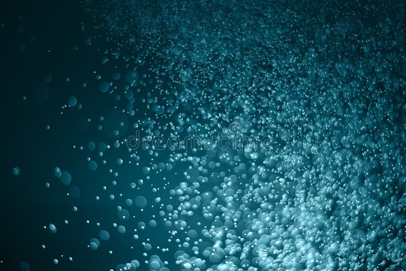 Abstract Background Color of the Year 2020 Blue. Spray of Water on a ...