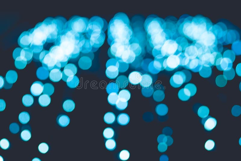 Blue Bokeh Effect for Background or Wallpapers Stock Photo - Image of ...