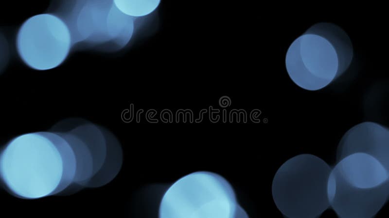 Blue bokeh overlay stock footage. Video of film, bokeh - 110656974