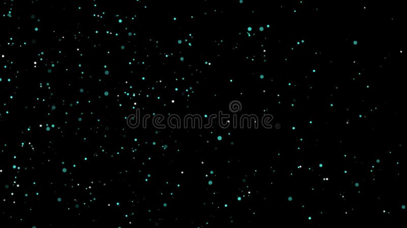 Blue Bokeh Particles Glitter Awards Dust Gradient Abstract Background. Stock Video - Video of ...