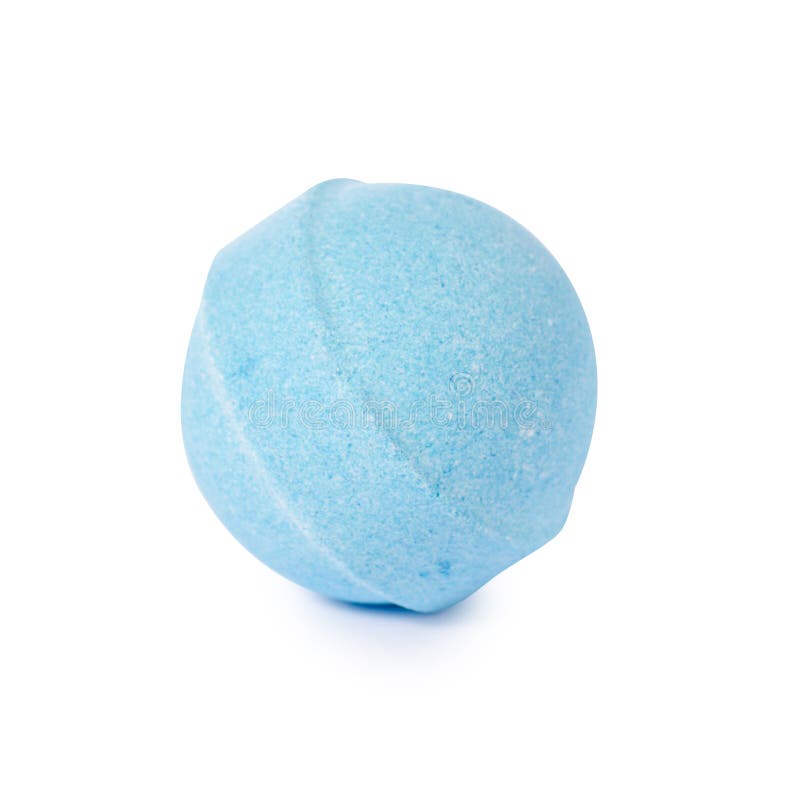 Blue bomb for bath stock photo. Image of beauty, bathe - 110407770