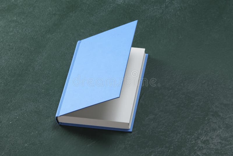 Blue book stock photo. Image of open, horizontal, close - 25877220