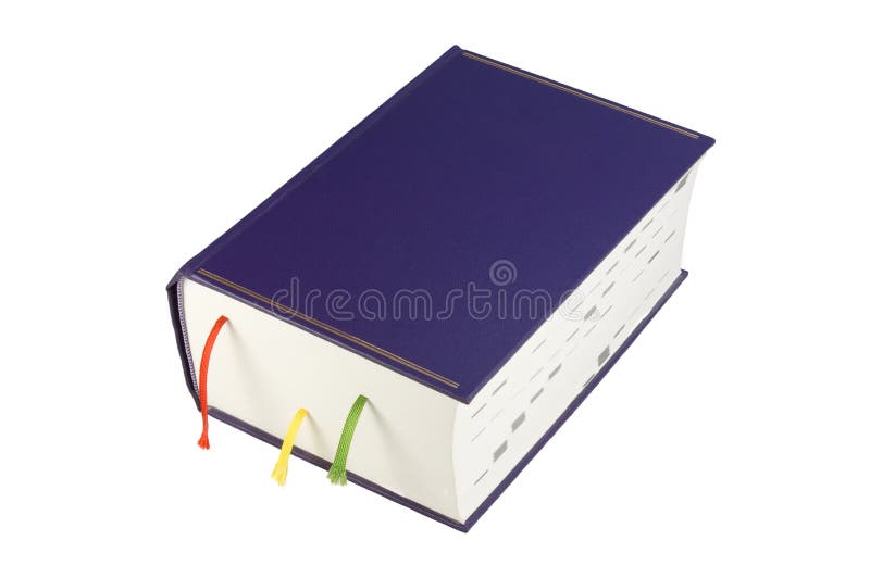 Blue book on the table stock photo. Image of learning - 56422806