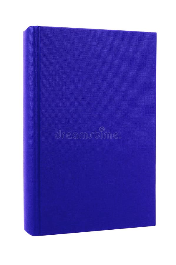 Blue Book Front Cover Vertical Stock Photo - Image of plain, vertical ...