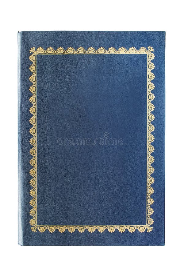 Blue book cover stock photo. Image of pocketbook, literature - 126245056