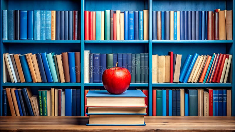 The Bookworm S Paradise: a Bookcase Overflowing with Stories Generative ...