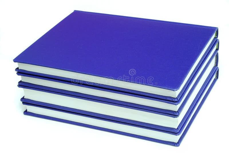 Blue books stock image. Image of papers, author, education - 1103845