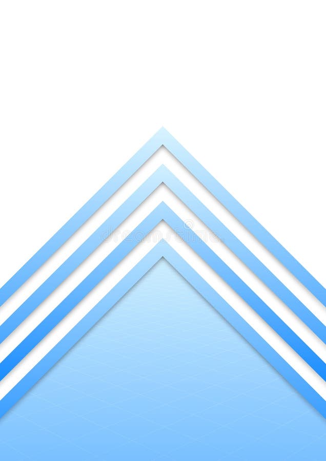 Blue Border Arrow Lines Background Stock Vector - Image: 38915978