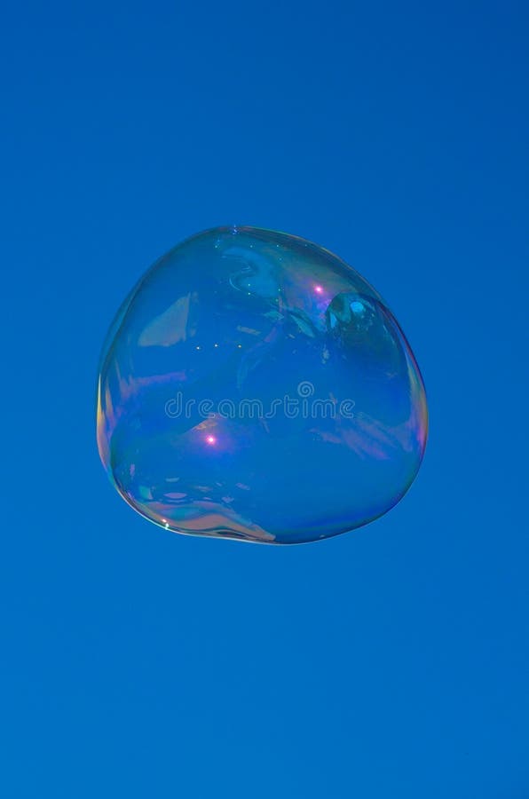 A BLUE BOUBLE stock photo. Image of simple, blue, bouble - 107203730