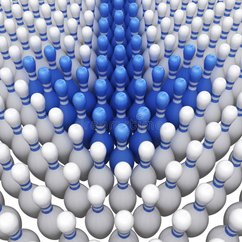 Blue bowling ball stock illustration. Illustration of sphere - 2275488