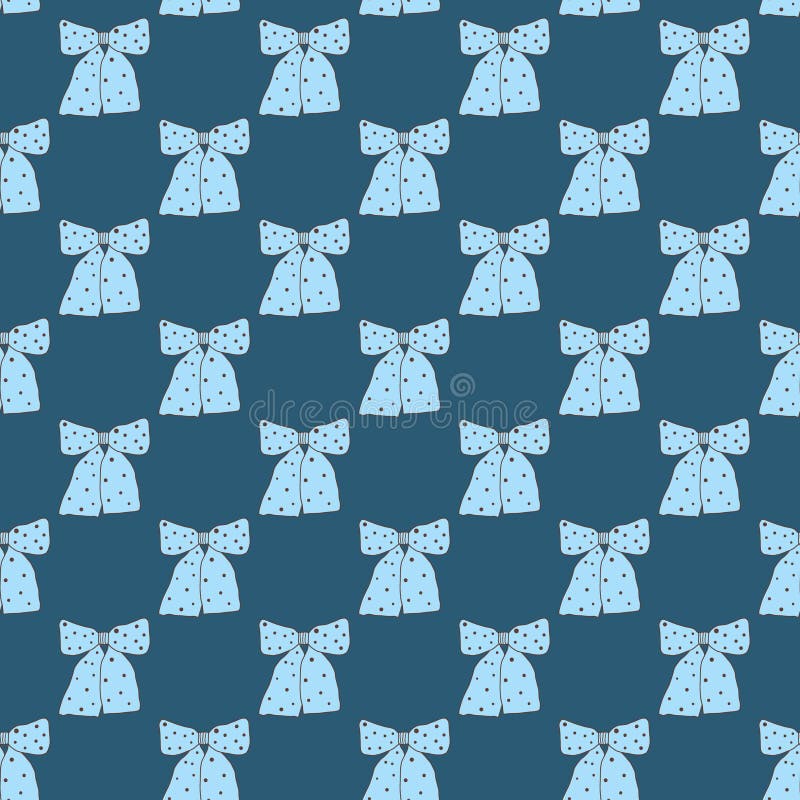 Bows seamless pattern stock vector. Illustration of colorful - 85022627