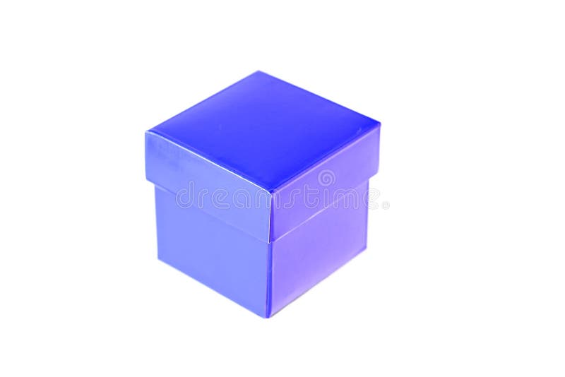 Blue box stock image. Image of shopping, recycle, package - 28335639