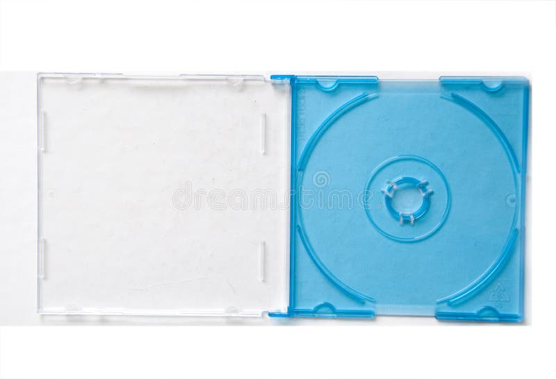 Blue box cd stock image. Image of business, working, bright - 19800597