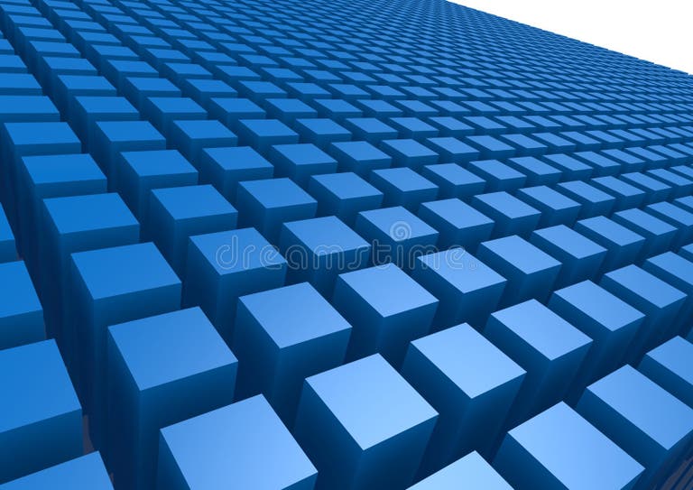 Blue box pattern stock illustration. Illustration of infinite - 33006928