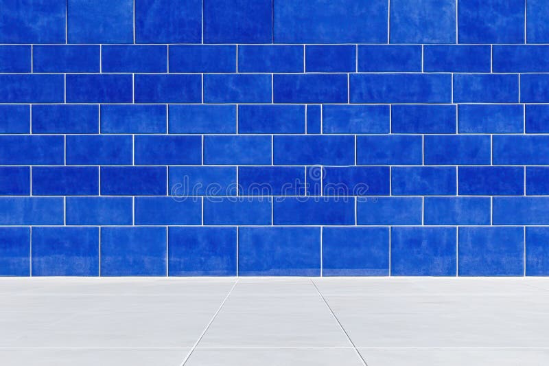 Blue Brick Subway Tiles - Seamless Panoramic Texture for Backgrounds ...