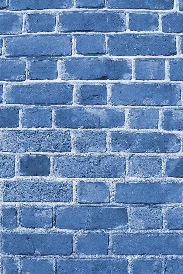 Blue brick wall stock illustration. Illustration of pattern - 84308519