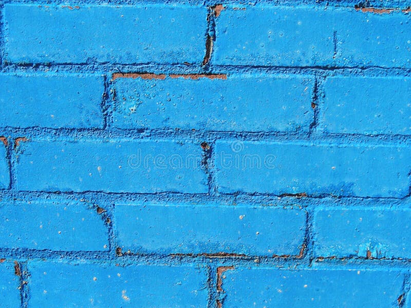 Blue Bricks Picture. Image: 7998013