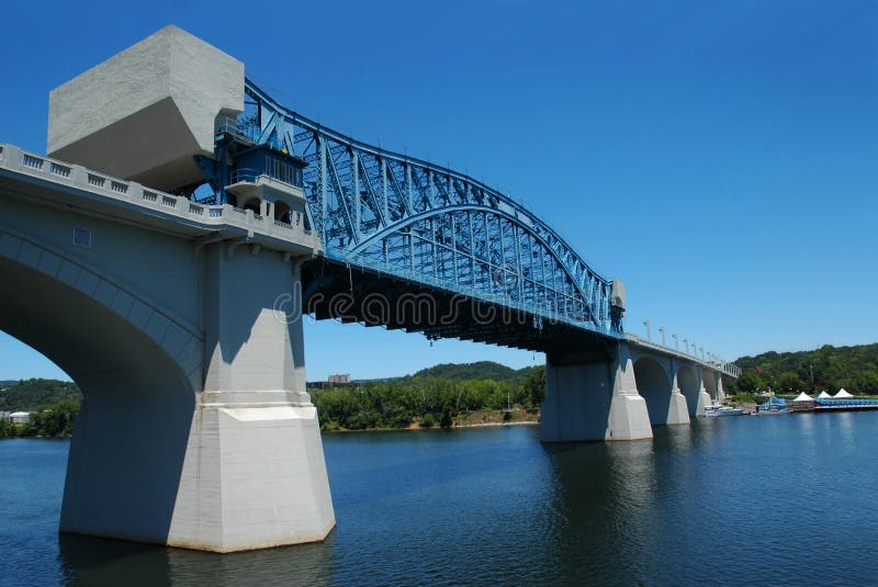 Cloudy Overcast Day McCullough Memorial Bridge Coos Bay Oregon Stock ...