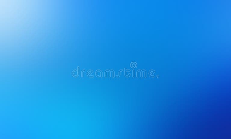 Blue Bright Blurry Defocused on Soft Gradient Abstract Background Stock ...