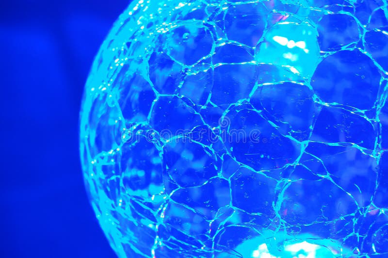 Blue bright crystal ball stock image. Image of energy - 2398137