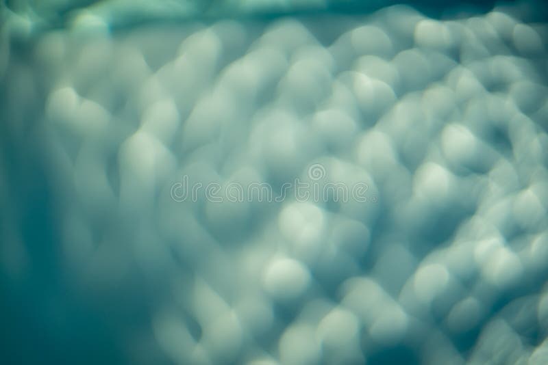 Blue and Bright Water Bokeh in the Pool Stock Image - Image of surface ...
