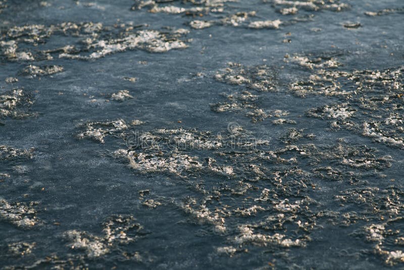 Blue brittle ice stock photo. Image of winter, bokeh - 88811176