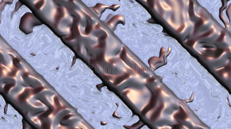 Bronze Liquid Background Waving Water Fluid Texture Metal Moving ...