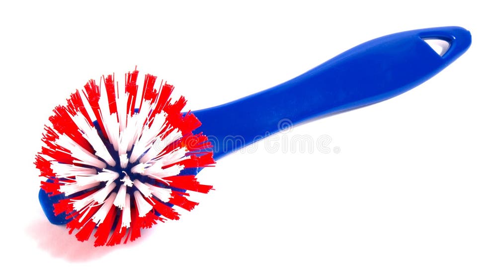 Blue broom stock photo. Image of washing, homework, domestic - 11916904