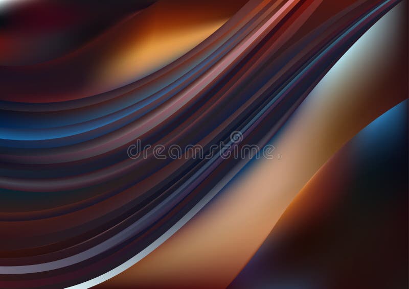 Blue Brown Artistic Background Vector Illustration Design Stock Vector ...