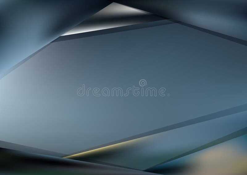 Blue and Brown Background Design Template Stock Illustration ...