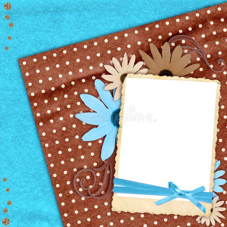 Blue and brown layout stock image. Image of creative, page - 6072393