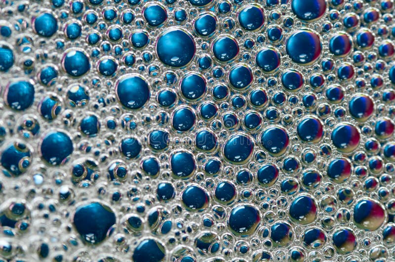 Blue bubble stock image. Image of flowing, drop, pollution - 21391105