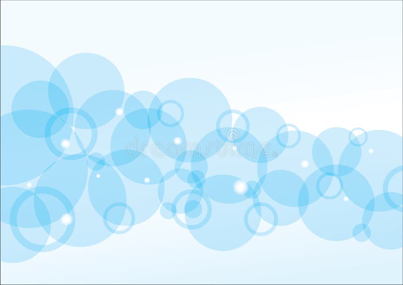 Blue Bubble Background stock vector. Illustration of creative - 14614411