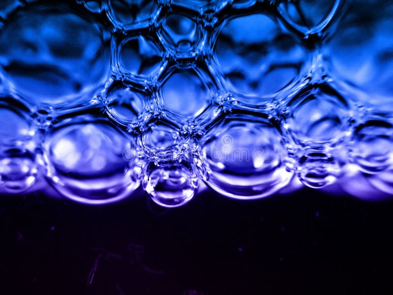 Blue bubbles stock photo. Image of liquid, glass, wave, glue - 13894