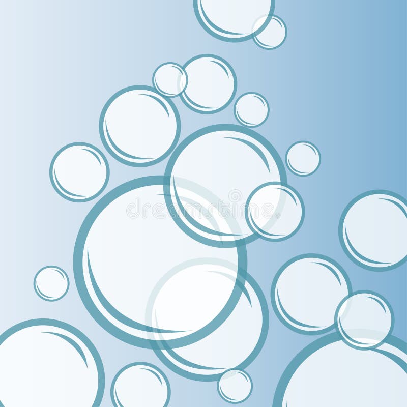 Blue Bubbles Picture. Image: 7952312