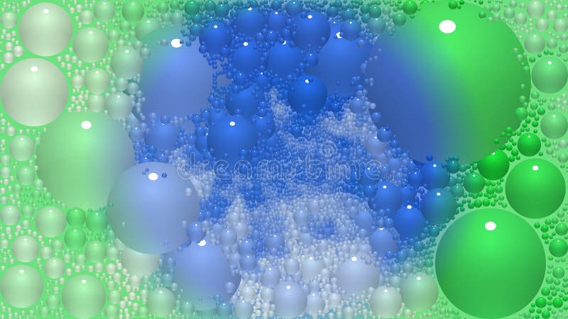 Blue Bubbles Background Abstract Shades Shapes and Blurs Stock ...