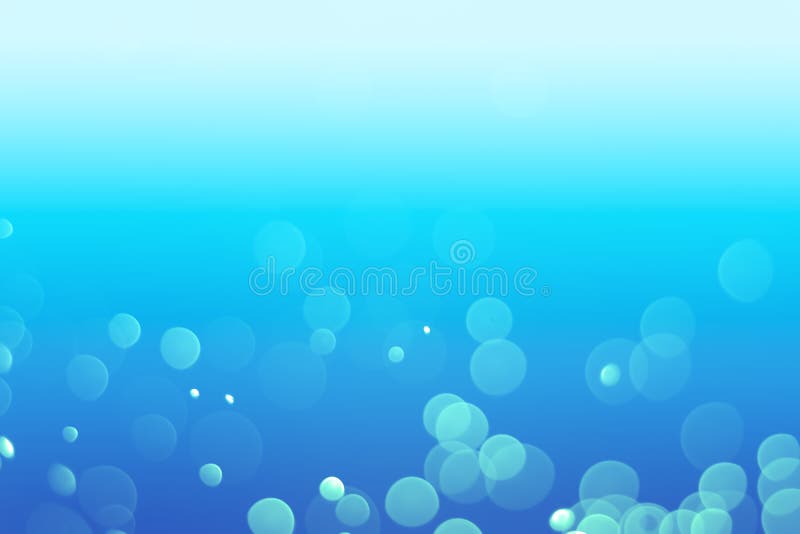 Blue Bubbles Bokeh Background Blur Background Gradient Beautiful Glow ...