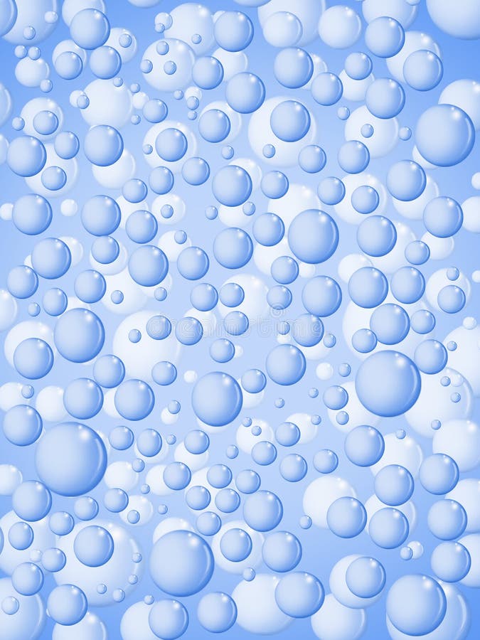 Blue bubbles stock illustration. Illustration of circle - 103156880