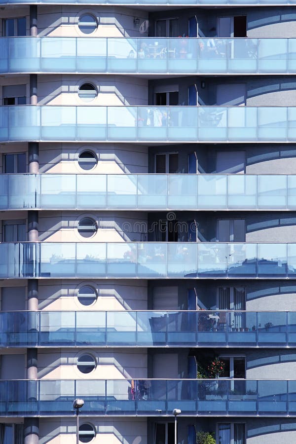 Blue building stock photo. Image of edge, pico, real - 23722410